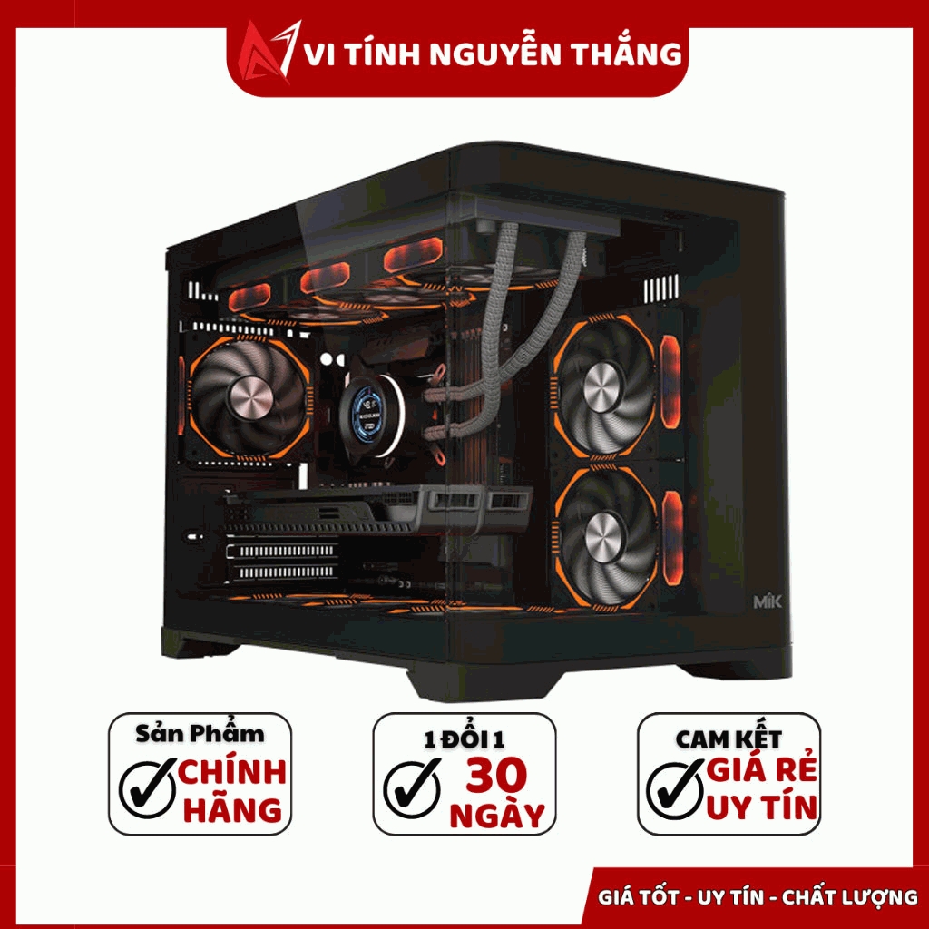 Case Máy Tính Mik Focalors M Black