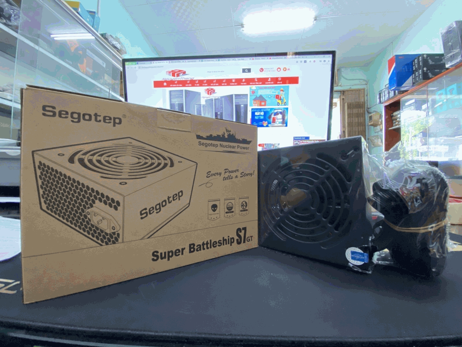 Nguồn Máy Tính SEgotep 550W Super Battleship S7 GT